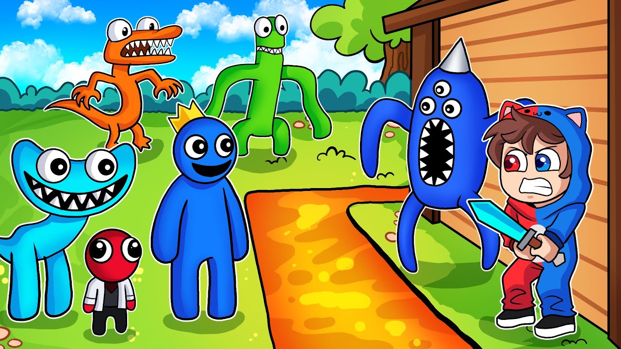 Как кормить апельсина в игре Roblox Rainbow Friends » GameEnix ...