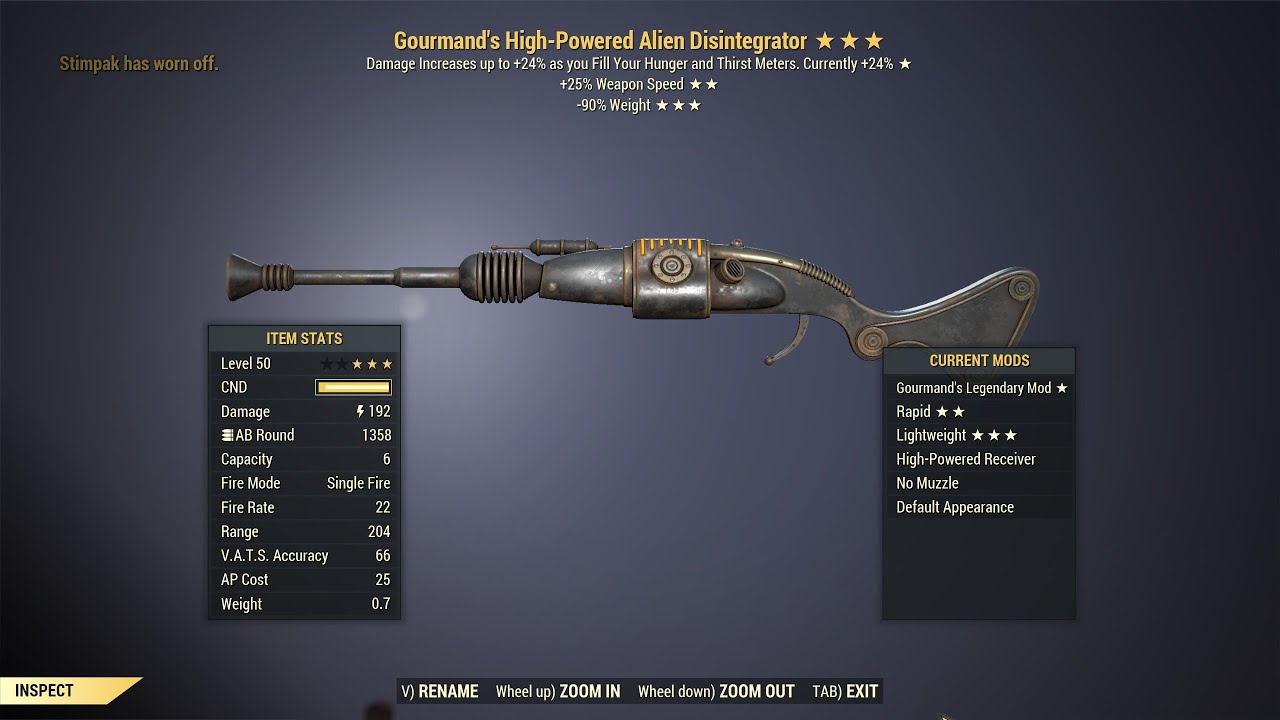 Как получить Alien Disintegrator в Fallout 76 » GameEnix - геймерский ...